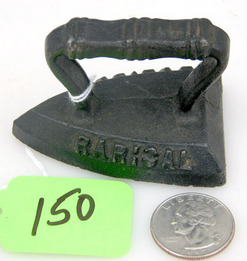 Sad Iron; Rarical Iron Tablets, Advertising, Cast Iron, 3 inch.