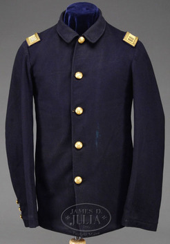 Uniform; Indian War Period, Blouse, Cavalry, Blue Wool, 1883 Buttons ...