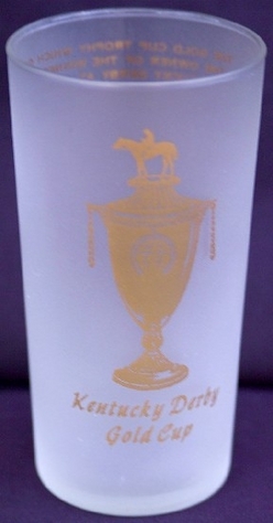 Blown Glass; Kentucky Derby 1952, Tumbler, inscribed Kentucky Derby ...