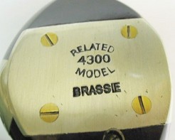 Golf; Club, Wilson, Johnny Farrell, Deluxe Model S Brassie.
