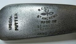 Golf; Club, Condie (Robert), Special Putter, St Andrews, Flower.