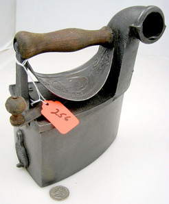 Iron-Charcoal; Mondragon, Heat Shield, English, 6 inch.