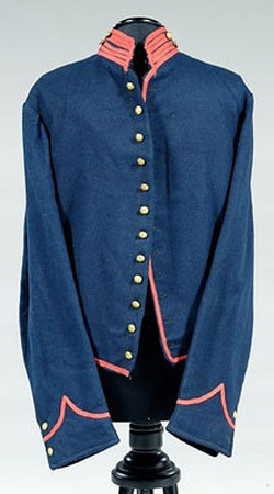 Uniform; Civil War, Union, Shell Jacket, Cavalry.