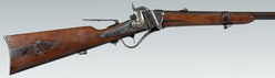 Rifle; Sharps, Model 1852, Carbine, Slant Breech, 52 Caliber.