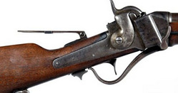 Rifle; Sharps, Model 1852, Carbine, Slant Breech, 52 Caliber.