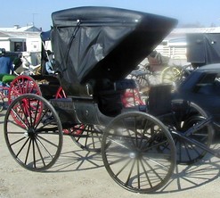 Buggy; Runabout, Jump Seat, Extension Top, Shafts.