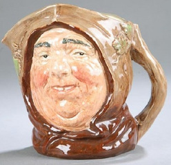 Royal Doulton; Character Toby, Mug, Friar Tuck, 7 inch.