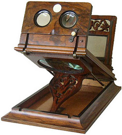 Stereoscope; Stereo-Graphoscope, Rowsell Patent, English.