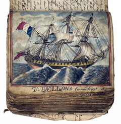 Journal; Hodge (George), Sailor's Diary, Illustrated, English, 1790.