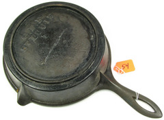 Pan; Filley (GF), Skillet, No 7, Cast Iron, Spout.