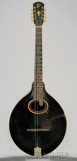 Strings; Mandocello, Gibson, Style K-2, ca 1916.
