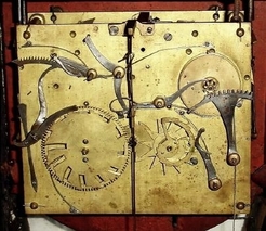 Bracket Clock; Swiss, Neuchatel, Grand Sonnerie, Bells Strike, Floral ...