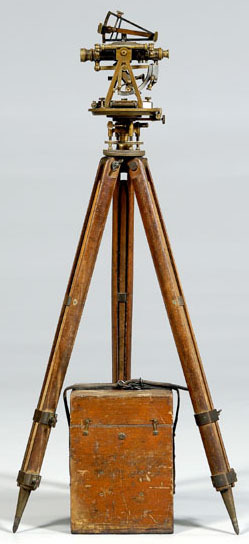 Surveying; Transit, Gurley (W&LE), Light Mountain, Solar Attachment ...