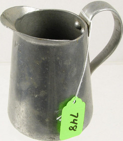 Tableware; Wagner Ware, Pitcher, Aluminum, Pint.