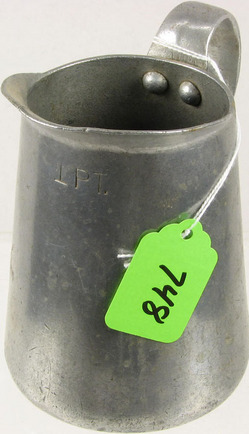 Tableware; Wagner Ware, Pitcher, Aluminum, Pint.