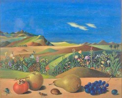 Spiro, Georges; Oil on Board Painting, signed, Surrealist Still Life ...