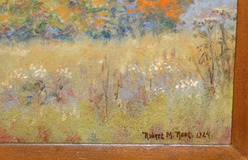 Root, Robert Marshall; Oil on Board Landscape Painting, signed 1924 ...