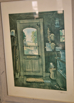 Seamon, Denzil Omer; Print, signed, Thank You, Come Again, store ...