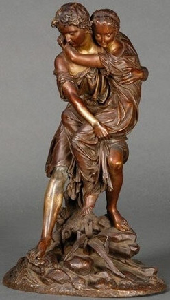Bronze Sculpture; Doriot (Theodore), (possibly), signed, Classical ...