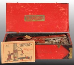 Mechanical Toy; Tru Model, Construction Set, No 77, Box, Instructions.