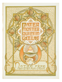 Religious; Le Pater, Mucha Lithograph Plates.