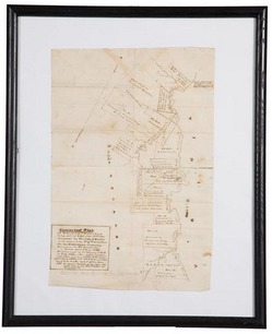 Map; Philadelphia Company, Kentucky, Big Sandy River, 1785, Hand-Drawn ...