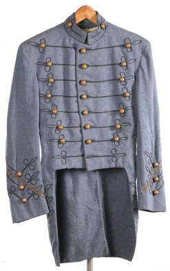 Uniform; West Point Cadet, Jacket, Grey Wool.