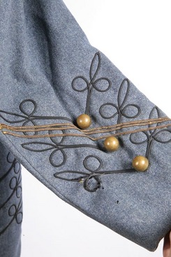 Uniform; West Point Cadet, Jacket, Grey Wool.