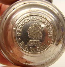 Lantern-Bicycle; Germania Laterne, Oil, Bracket, Germany.