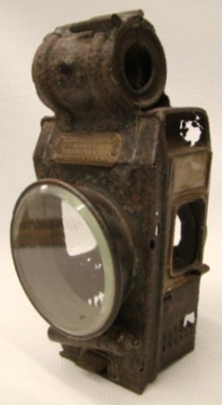 Lantern-Bicycle; Lucas, King of the Road, Hub Lamp.