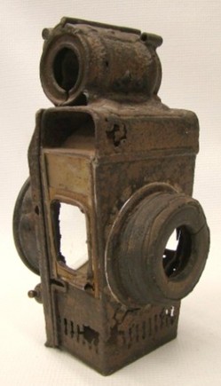 Lantern-Bicycle; Lucas, King of the Road, Hub Lamp.