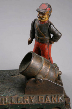 Mechanical Bank; Stevens (J&E), Artillery, Union Soldier.