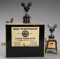 Wind Up Toy; Marx, Merry Makers Band, Tin Lithograph.