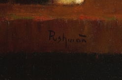 Pushman, Hovsep; Oil on Board Painting, signed, Still Life, The Prince.