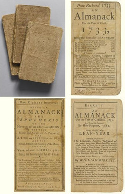 Almanac; Franklin (Benjamin), Poor Richard, An Almanack for the Year of ...