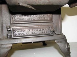 Toy Stove; Filley (GF), Charter Oak No 103, Cast Iron, 1880, 20 inch.