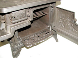 Toy Stove; Filley (GF), Charter Oak No 103, Cast Iron, 1880, 20 inch.
