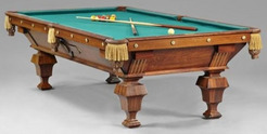 Billiards Table; Brunswick, Monarch, Rosewood & Mahogany.