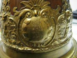 Tankard; Archduke Ferdinand, Konopischt Castle, Copper, Eagle Mount, 10 ...