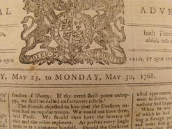 Newspaper; Philadelphia, 1768, The Pennsylvania Chronicle and Universal ...