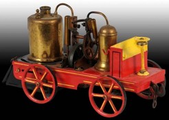 Model; Bing, Fire Pumper, No 13954 1, Live Steam, 10 inch.