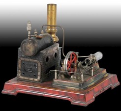 Steam Powered; Falk, Engine, No 144 1, Horizontal, Single Flywheel ...