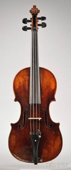 Strings; Violin, Herrmann (Karl), Markneukirchen, Labeled Morelli, 2 ...