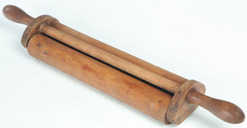 Shaker; Rolling Pin, Maple, 2 Rollers, 20 inch.