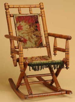 Furniture: Children's; Rocking Chair, National Chair Mfg Co, Maple ...