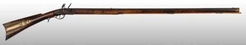 Rifle; Gumpf (C), Flintlock, Tiger Maple, Patchbox.