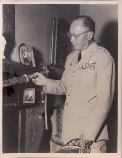 Sword; Japanese, WWII Presentation, Japanese Surrender to Chinese, 1945.