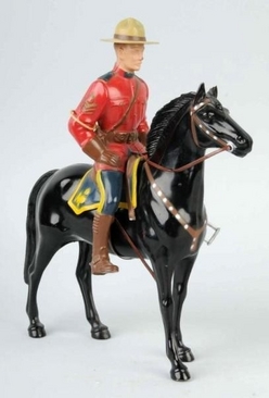 Figure; Hartland, Western, Sergeant Lance O'Rourke & Horse.