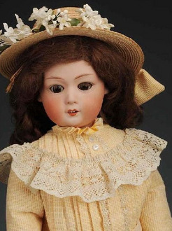 Bisque Doll; Gebruder Heubach, Character Child #8192, Brown Sleep eyes ...