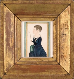 Dalee, Justus; Watercolor Painting, (attributed), Portrait of Van Buren ...